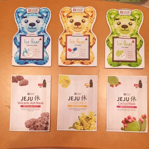 Jual SNP Ice Bear & Jeju Face Mask - JEJU VOLCANIC - Jakarta Utara ...