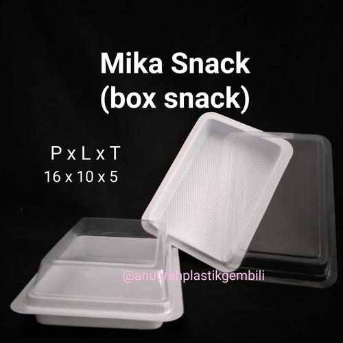 Jual Mika Snack Box Snack - 10 pcs - Kota Surabaya - anugrahplastik5 ...