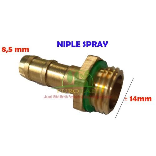 Jual Nipel Nepel Drat Luar Hose Joint Sanchin Sprayer Neeple Cowok ...