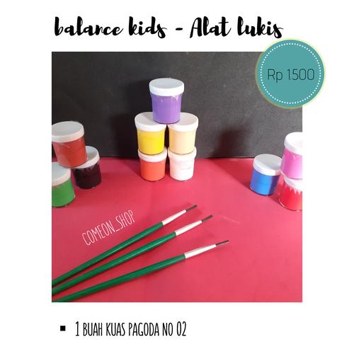 Jual Balance kids Kuas lukis / kuas pagoda / kuas biasa / kuas lukis ...