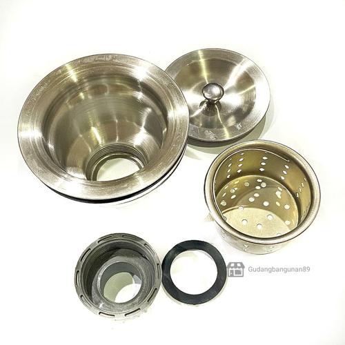 Jual Saringan bak cuci piring stainless/afur zink/afur keranjang cuci ...