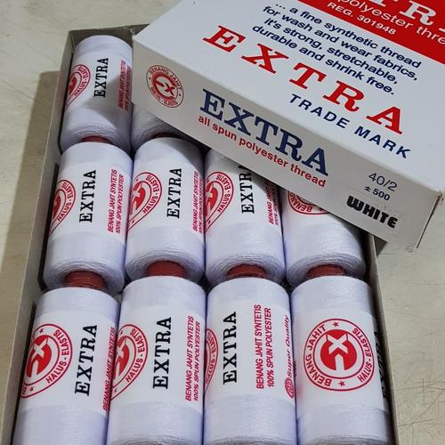 Jual Benang Jahit Extra - Putih - Jakarta Pusat - Le Marble | Tokopedia