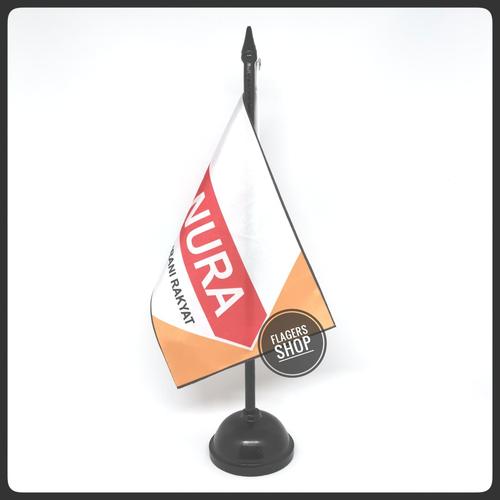 Jual BENDERA MEJA PARTAI HANURA + TIANG KAYU - Kab. Bogor - Flager Shop ...