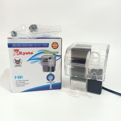 Jual Filter Gantung Ultra Tipis P-501 Kyoto Filter Akuarium Mesin Pompa ...