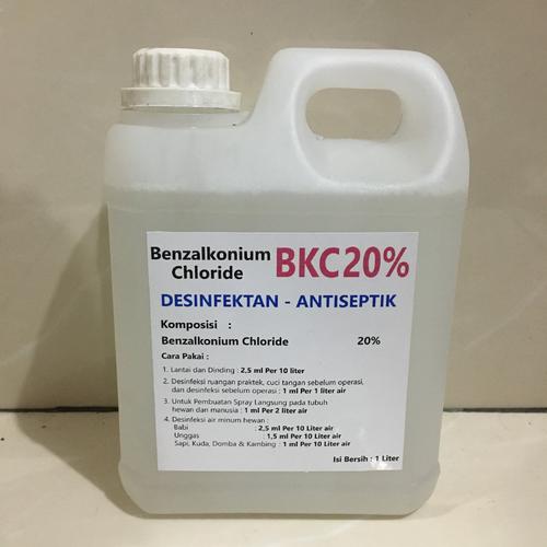 Jual Desinfektan Antiseptik BKC 20% Benzalkonium Chloride / BKC 20% ...