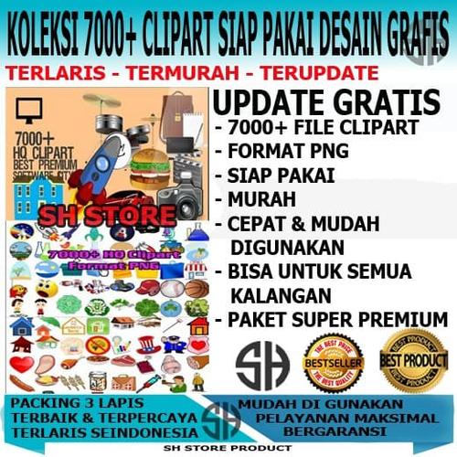 Jual Koleksi 7000+ Clipart Siap Pakai Untuk Desain Element Grafis Video ...