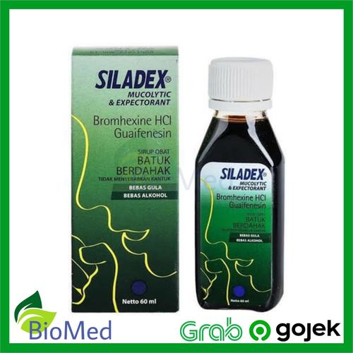 Jual SILADEX HIJAU SIRUP 60 ml - Mucolytic Expectorant Obat Batuk ...