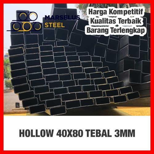 Jual Hollow 80 x 40 x 3mm - 6 meter besi - Jakarta Utara - Marselus ...