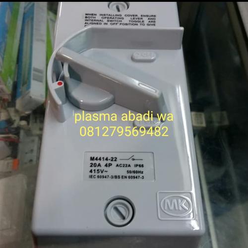 Jual ISOLATOR SWITCH MK 3 PHASE 20 A - Jakarta Pusat - PLASMA ABADI ...