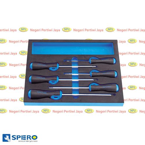 Jual Spero Twistop Screwdriver Set 6 Pcs - Obeng Plus Minus Phillip ...