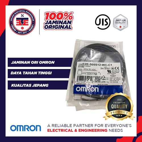 Jual OMRON E2E-S05S12-WC-C1 Proximity Sensor M5 Original Omron ...