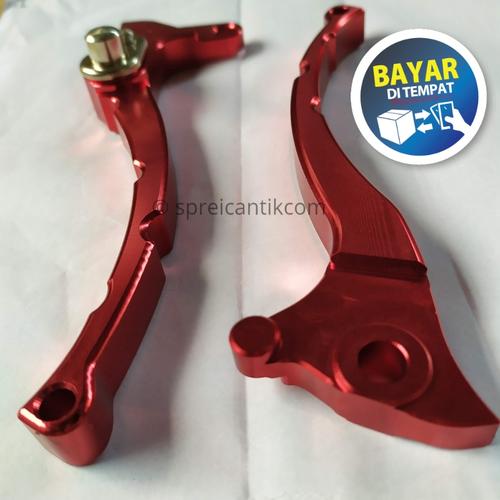 Jual [PROMO] HANDLE/HANDEL REM CNC MERAH - MIO J / MIO M3 / MIO Z ...