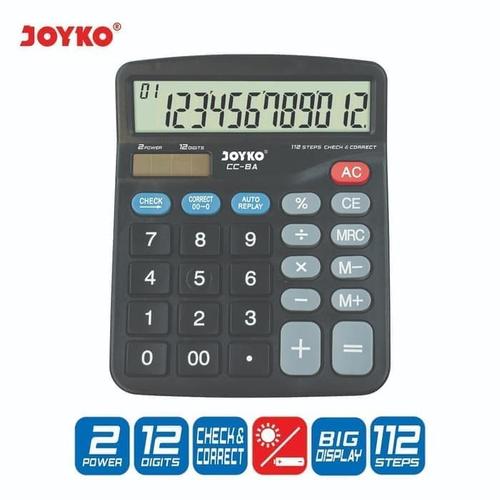 Jual Calculator / Kalkulator Joyko CC-8A / 12 Digits / Check - Jakarta Utara - megajayautama ...