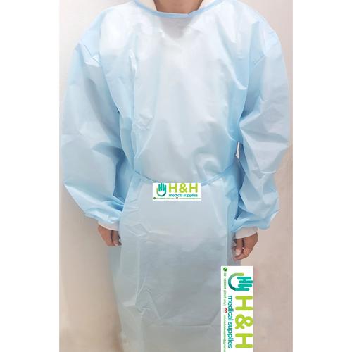 Jual Surgical Gown/Apron Lengan Panjang/Cover All/APD/Baju Operasi ...