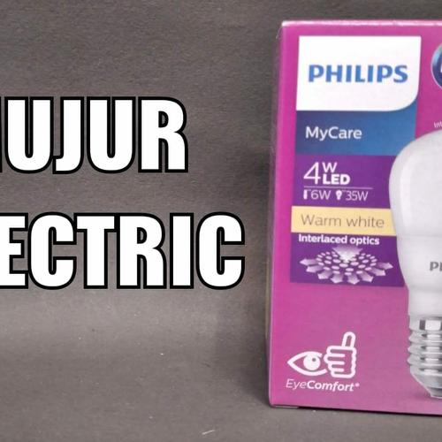 Jual PHILIPS LED BULB MyCare 4W WARM WHITE P45 BODY KECIL - Kuning ...