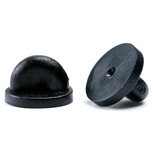 Jual Rubber Pin Back / Black / Clutch Clasp Back Tutup Penjepit Karet ...