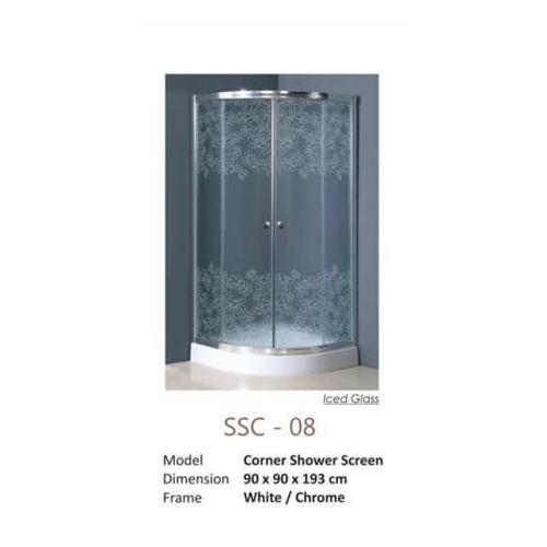 Jual Shower box meridian SSC 08 B oval + tray uk. 90 x 90 x 193 cm ...
