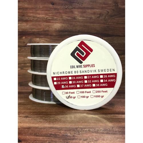 Jual Sandvik Sweden Nichrome 80 Awg 36 ( 300/350mtr) HQ Wire - Kota ...