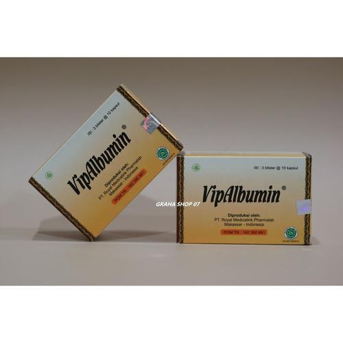 Jual VipAlbumin Kapsul / Ekstrak Ikan Kutuk / Ikan Gabus - Kota ...