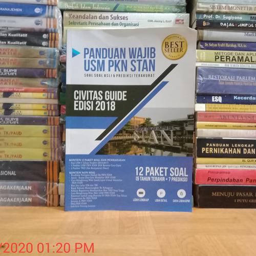 Jual BUKU PANDUAN WAJIB USM PKN STAN EDISI 2018 - Kota Bekasi - ERIC ...