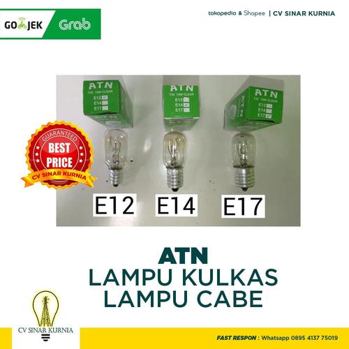 Jual Lampu Kulkas LAMPU CABE E12 E14 E17 15watt ATN - E12 - Kota Bandung - SINAR KURNIA TOHA ...