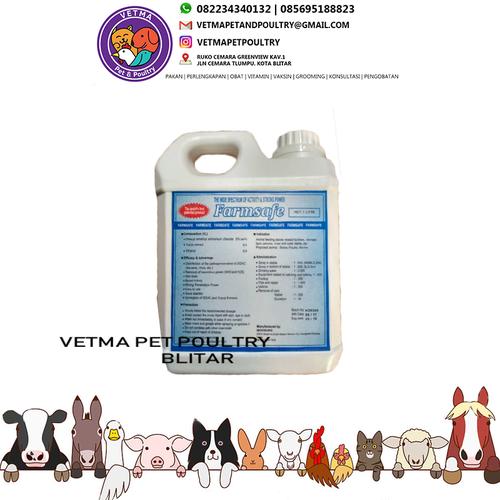 Jual farm safe farmsafe 1liter - disinfektan tangguh dan ampuh - Kota ...