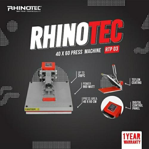 Jual Mesin Press Rhinotec RTP 03 Ukuran 40 x 60 cm - Jakarta Utara ...