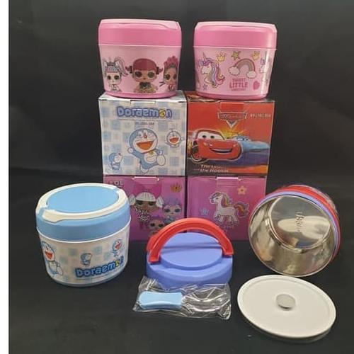 Jual LUNCH BOX RANTANG STAINLESS / BISA TARUH BUBUR DAN SUP / TEMPAT ...