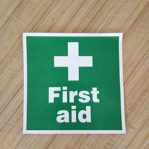 Jual STIKER K3 RAMBU SAFETY FIRST AID UK 15X15CM - Jakarta Barat ...