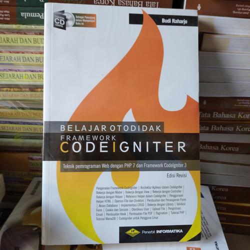 Jual belajar otodidak framework codeigniter plus cd - Jakarta Selatan ...