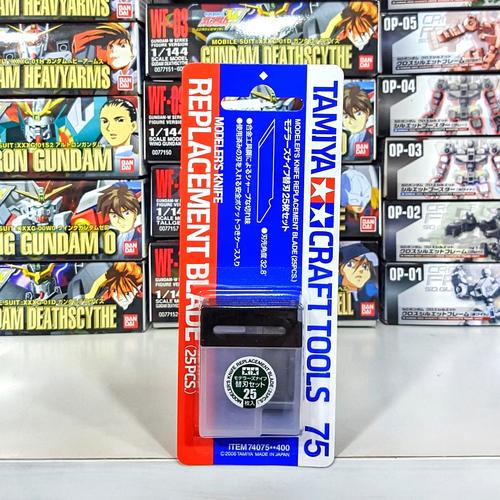 Jual Tamiya 74075 Modeler Knife Replacement Blade 25pcs - Jakarta Barat ...