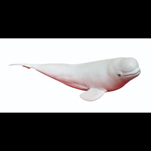 Jual Boneka Remas Realistic Ikan Paus Putih Beluga Pesut Duyung Plush ...