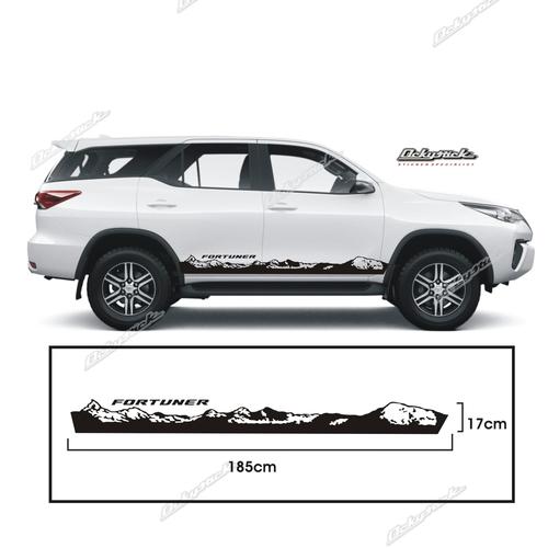 Jual cutting sticker FORTUNER stiker body stiker mobil 04 - Jakarta ...