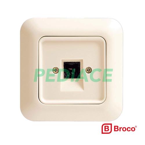 Jual Soket Telepon RJ11 Outbow / Inbow - Broco Telephone Socket Outlet ...
