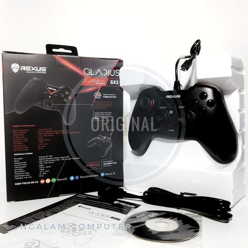 Jual Rexus GX2 Gladius Pro Gaming Gamepad - joystick / stick - Kota ...