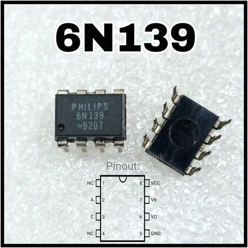 Jual 6N139 Optocoupler Dip 8pin High Quality - Kota Bandung - Putra Niaga Elektronik | Tokopedia