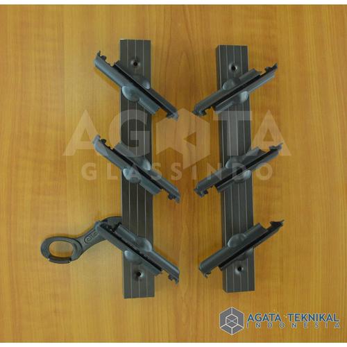 Jual Rangka Nako modern Dicky Niki Premium - 4"/10cm - 3 Blades -Coklat ...