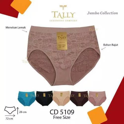 Jual TALLY Cd Rajut 5109 Body Stretch Jumbo - Random Warnanya, all size ...