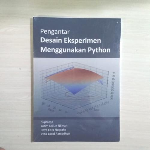 Jual Buku Pengantar desain eksperimen menggunakan Python Data Science ...