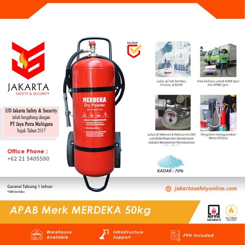 Jual APAB BESAR JENIS ABC POWDER BLUE ALAT PEMADAM KEBAKARAN 50 KG ...