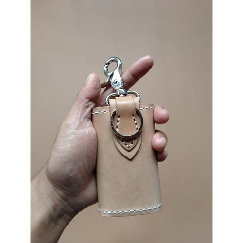 Jual KEIZO Leather Keywallet Kulit III / Dompet Kunci STNK Mobil Vegtan - Natural - Kab. Kendal ...