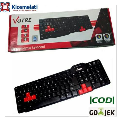 Jual Keyboard Komputer Votre Basic Usb Kb2308/Mouse Votre usb ...