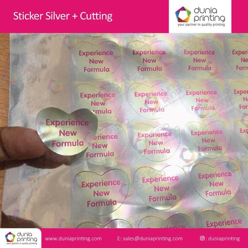 Jual Stiker label Vinyl SILVER lembaran A3+ & Cutting - Jakarta Barat ...