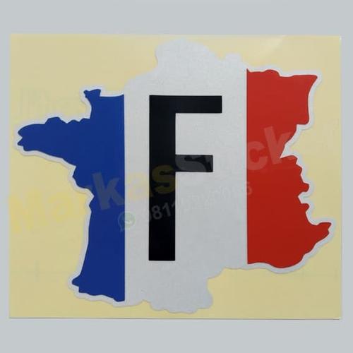 Jual Stiker F France Map - Kab. Bandung - Markas Sticker | Tokopedia