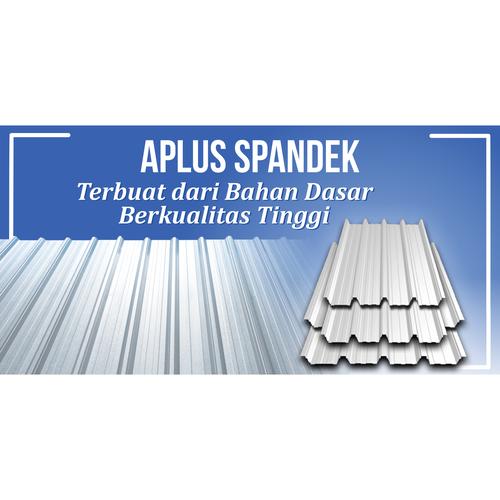 Jual Spandeck Aplus TCT 0,25 AZ 50 (6 mtr) / spandek galvalum atap kanopi - 4m - Kota Bandung ...