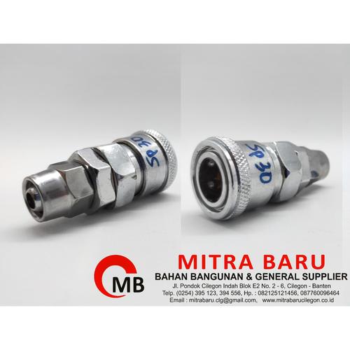 Jual Coupler Sp 30 - Quick Coupling Sambungan Selang Angin Kompresor ...