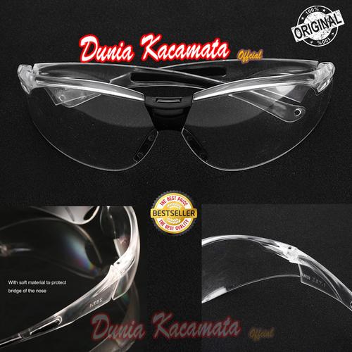 Jual KACAMATA GOGGLE SAFETY GLASSES KACAMATA SPORT PELINDUNG MATA ...