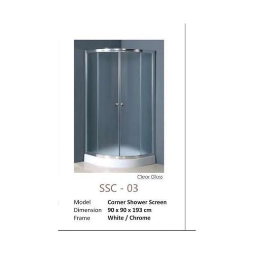 Jual Shower box meridian oval + shower tray Ssc 03 uk.90 x 90 x 193 cm ...