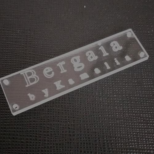 Jual acrylic logo grafir sesuai pesanan 50 x 1.5 - Kab. Bogor - BERKAH ...