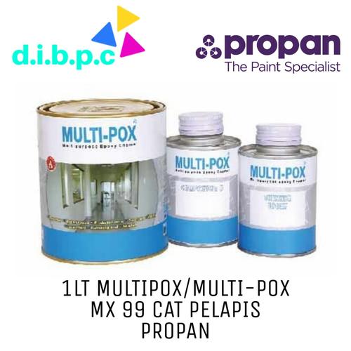 Jual 1lt MX 99 TH Multipox / Multi-Pox Cat Pelapis PROPAN PAINT - Hitam ...